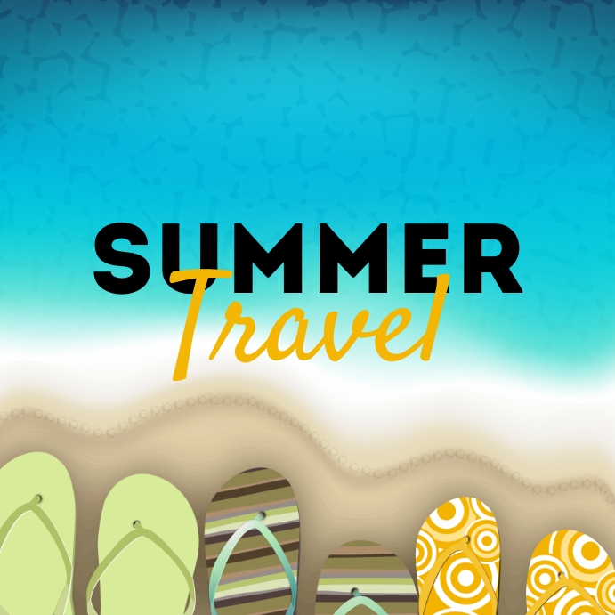 SUMMER TRAVEL Template | PosterMyWall