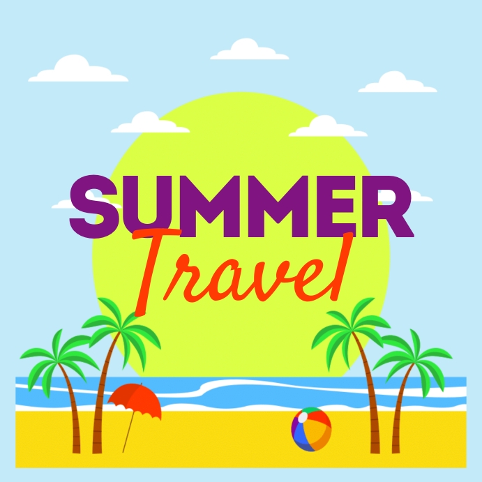 Summer Travel Template | PosterMyWall