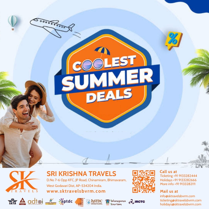 Summer travel poster Template | PosterMyWall