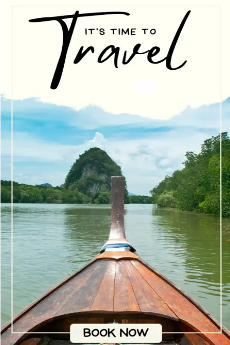 summer travel poster Template | PosterMyWall