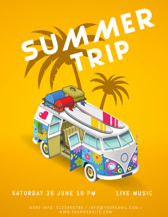 Copy of SUMMER TRIP | PosterMyWall