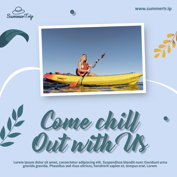 Summer Trip Template | PosterMyWall