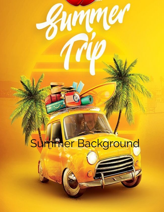 Plantilla de Summer trip | PosterMyWall