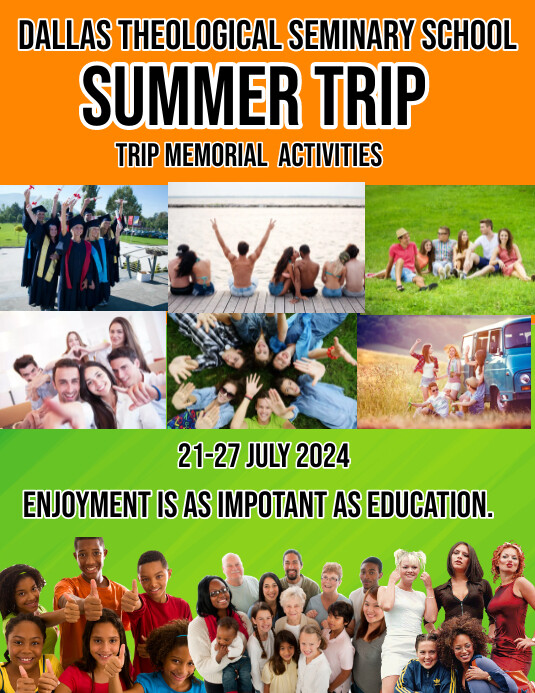summer trip flyer, summer activities Template | PosterMyWall