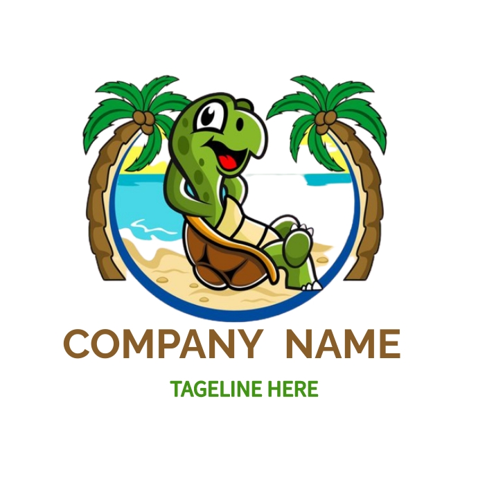 Copy of Summer turtle logo | PosterMyWall