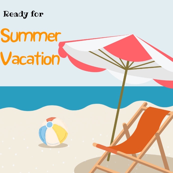 Summer vacation Template | PosterMyWall