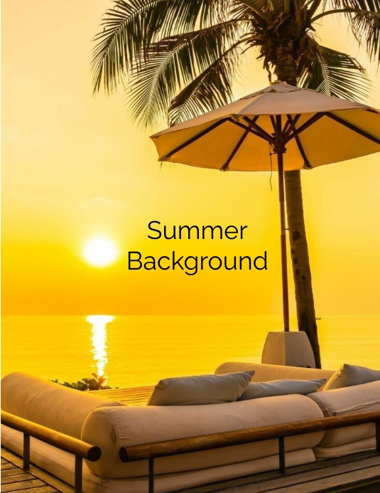 summer vacation Template | PosterMyWall