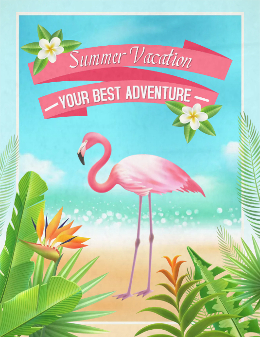 Copy of Summer Vacation | PosterMyWall