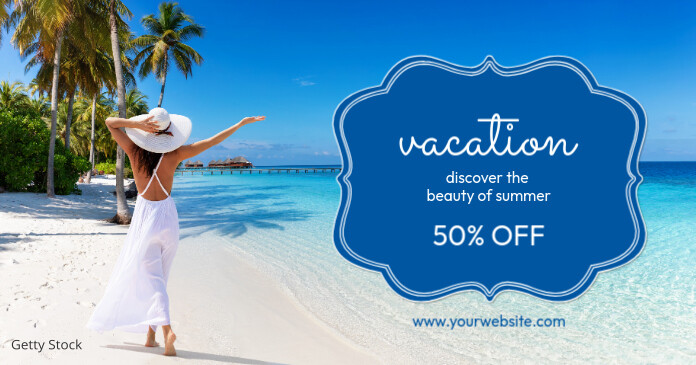 Summer Vacation Template | PosterMyWall