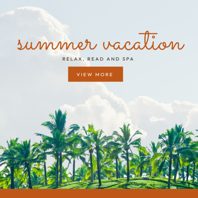 Summer Vacation Template | PosterMyWall