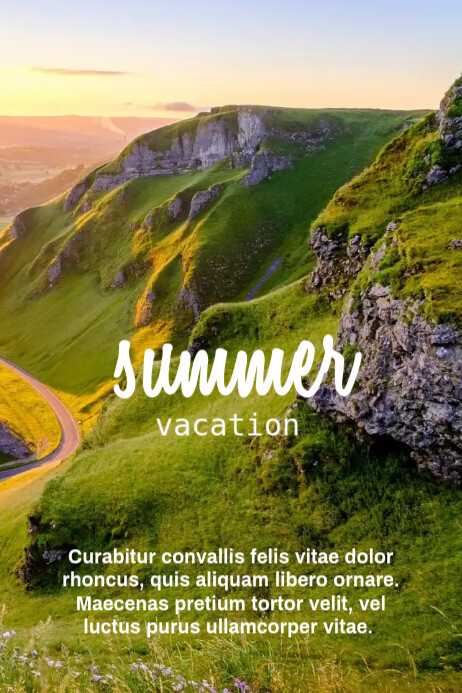 Summer Vacation Template | PosterMyWall