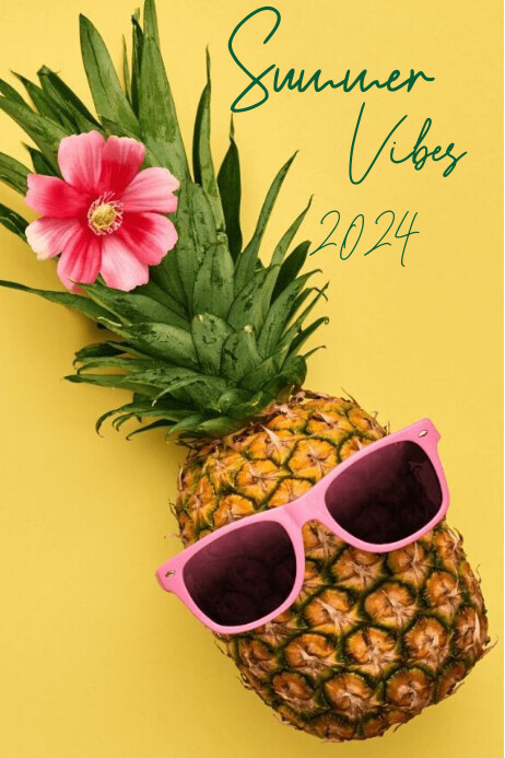 Summer Vibes 2024 Poster Template | PosterMyWall