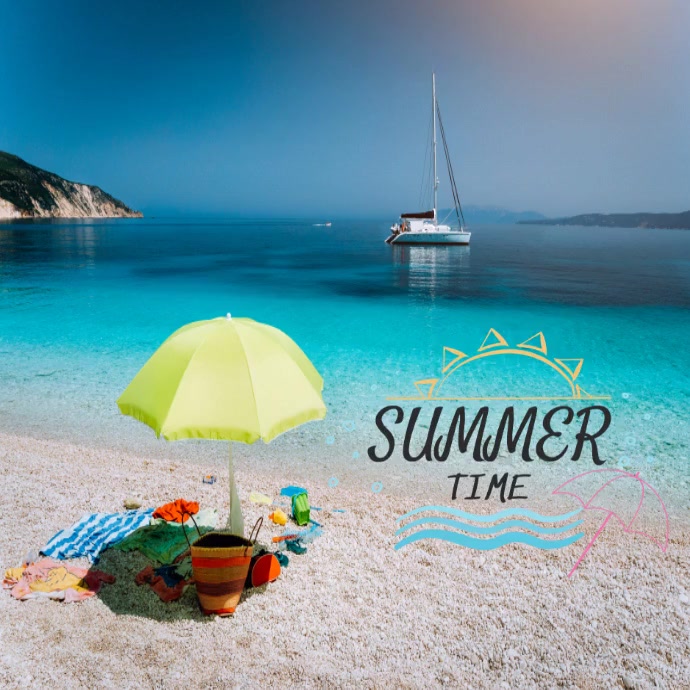 SUMMER VIBES Template | PosterMyWall