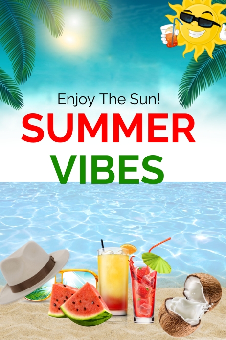 Summer vibes Template | PosterMyWall