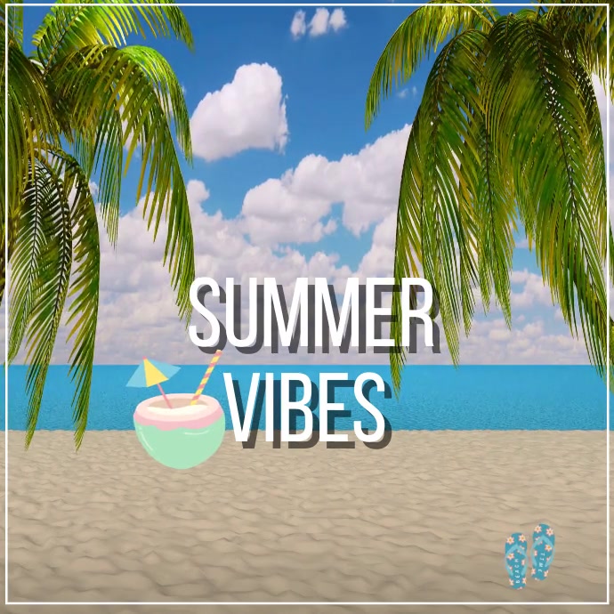Plantilla de Summer Vibes enjoy every Moment | PosterMyWall