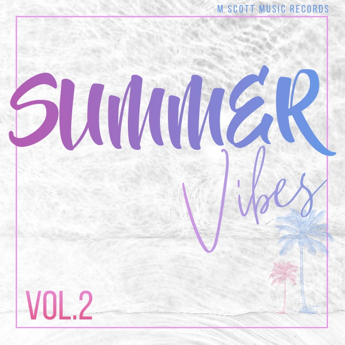 Summer vibes palms album cover art 2 Template | PosterMyWall