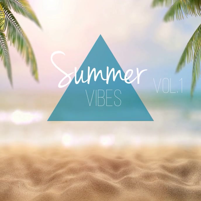 Summer Vibes Video Album Cover Template | PosterMyWall