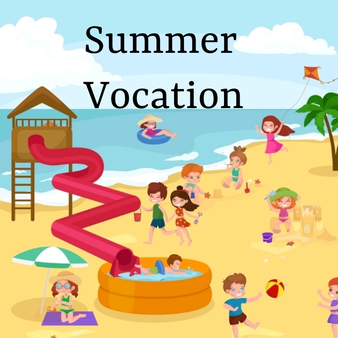 Plantilla de Summer vocation Instagram post | PosterMyWall