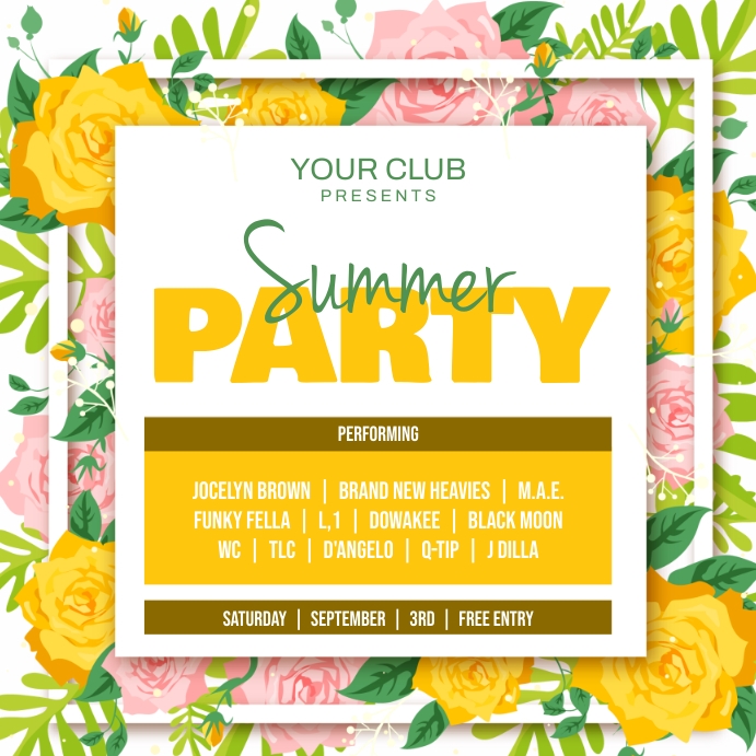 summer2 Template | PosterMyWall