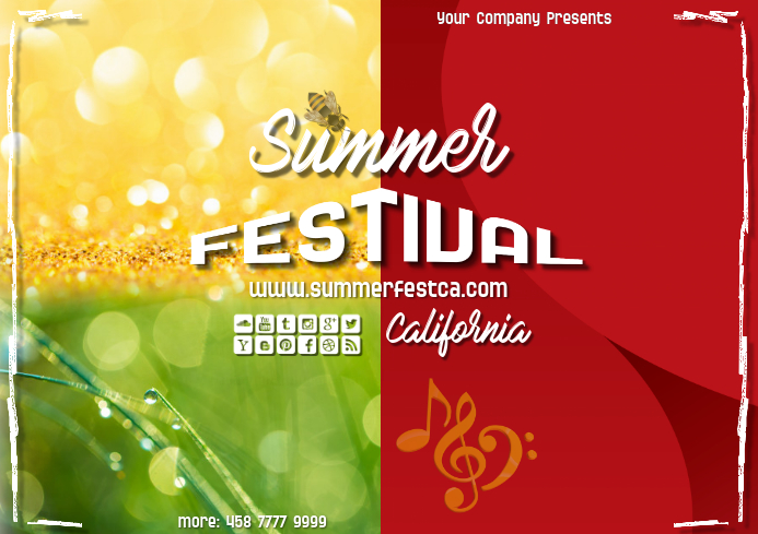 summerfest4 Template | PosterMyWall
