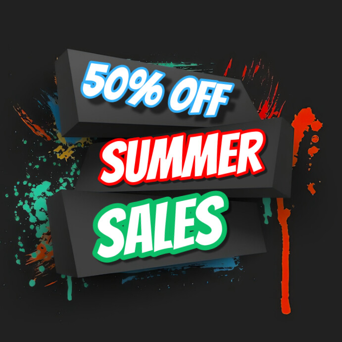 Sumner sales ad square size Templat | PosterMyWall