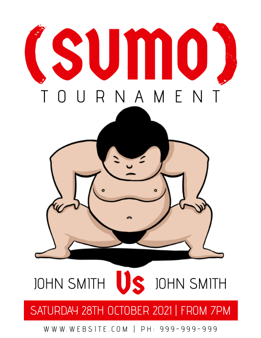Copy of Sumo Tournament Poster | PosterMyWall