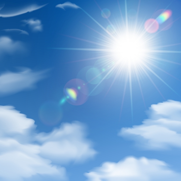 Sun background design template | PosterMyWall