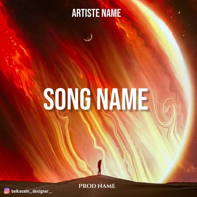 sun cover art Template | PosterMyWall