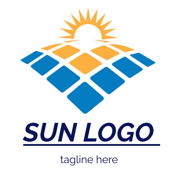 Sun logo Template | PosterMyWall