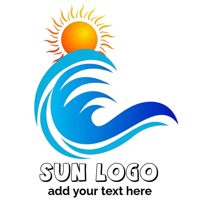 Modèle SUN LOGO | PosterMyWall