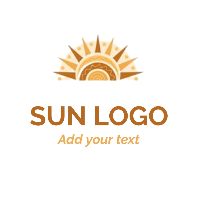 Plantilla de sun logo | PosterMyWall