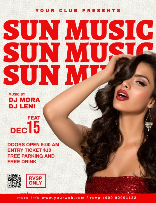 Sun Music Party Template | PosterMyWall