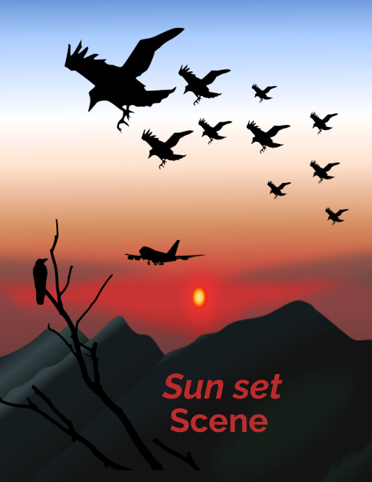 Copy of Sun set flyer | PosterMyWall