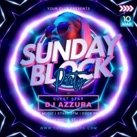 Sunday Block Party Template | PosterMyWall