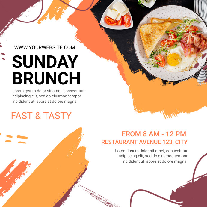 sunday brunch Template | PosterMyWall