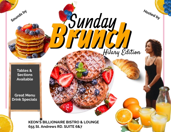 Sunday brunch Template | PosterMyWall