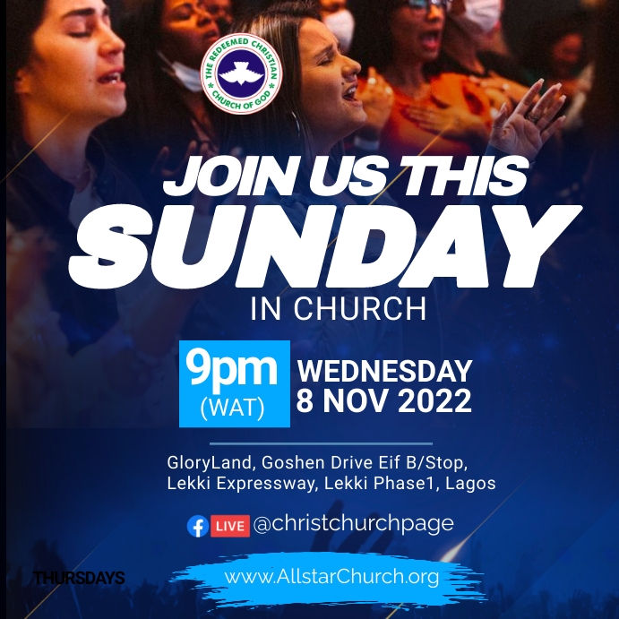 SUNDAY Church Flyer (1) Template | PosterMyWall