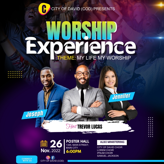 SUNDAY Church Flyer (12) Template | PosterMyWall