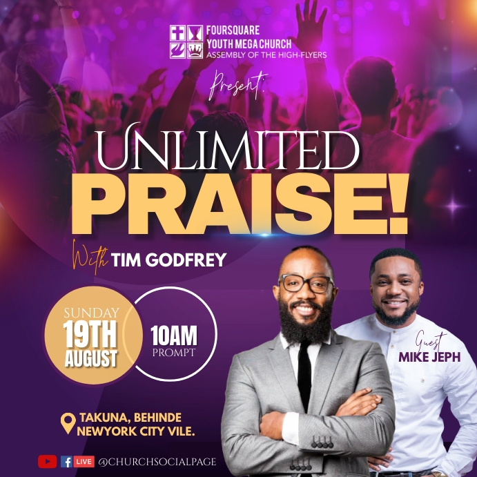 SUNDAY Church Flyer (21) Template | PosterMyWall