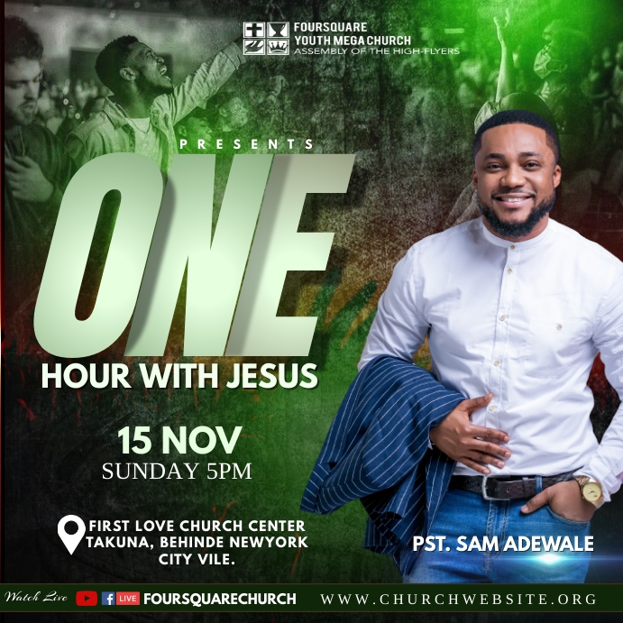 SUNDAY Church Flyer (32) Template | PosterMyWall