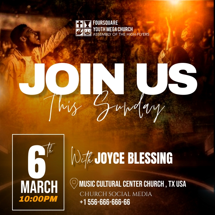 Copy of SUNDAY Church Flyer (33) | PosterMyWall