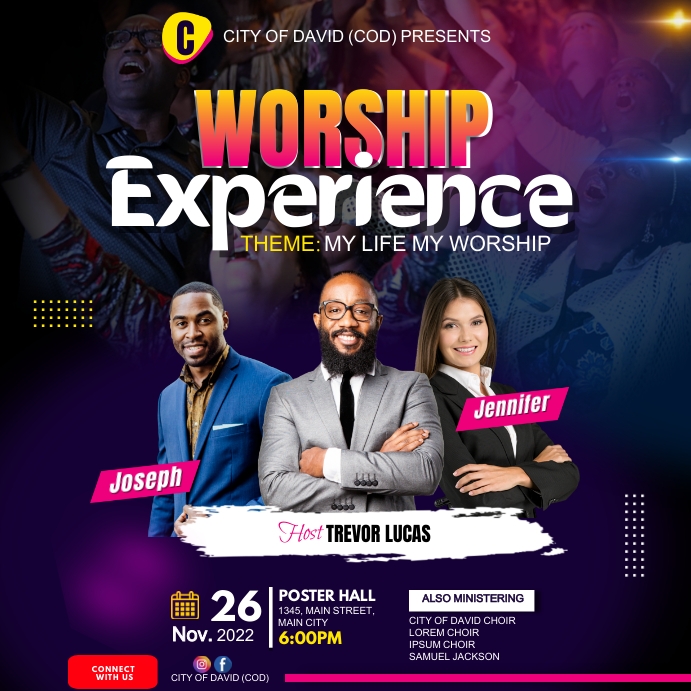 Modèle SUNDAY Church Flyer (4) | PosterMyWall