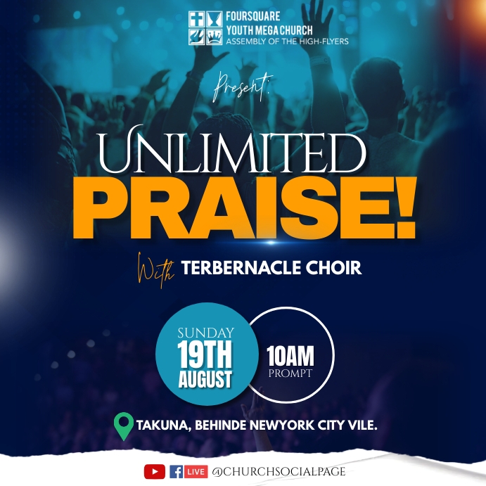 SUNDAY Church Flyer (7) Template | PosterMyWall