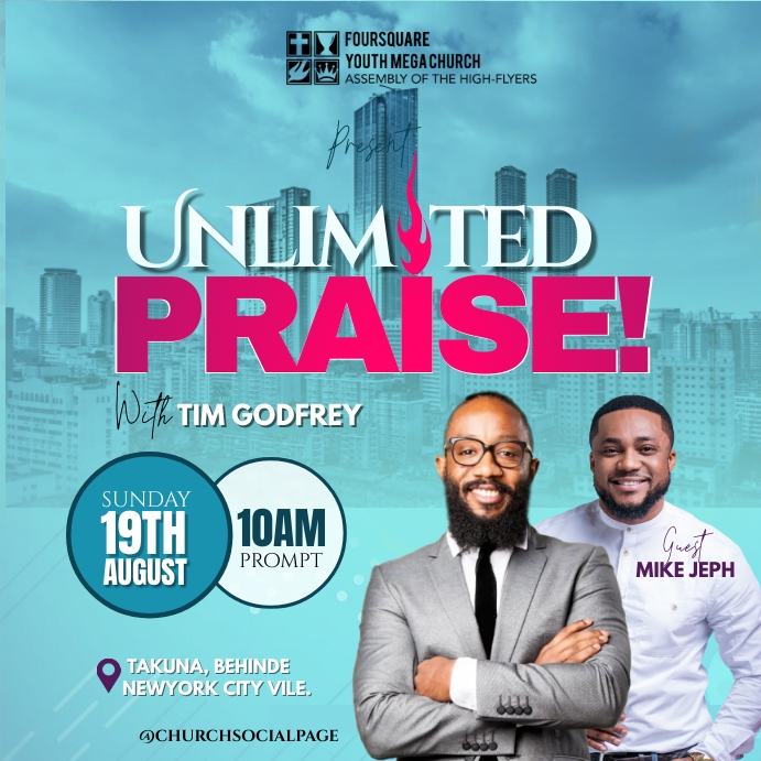 SUNDAY Church Flyer (8) Template | PosterMyWall