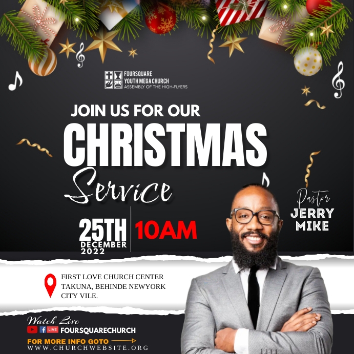 SUNDAY Church Flyer (9) Template | PosterMyWall