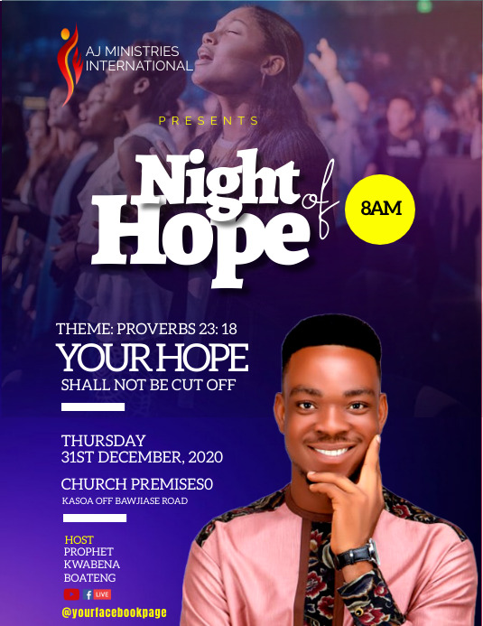 SUNDAY Church Flyer Template | PosterMyWall