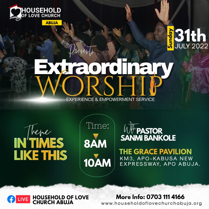 SUNDAY Church Flyer Templat | PosterMyWall