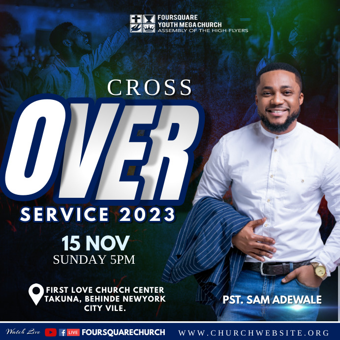 SUNDAY Church Flyer Template | PosterMyWall