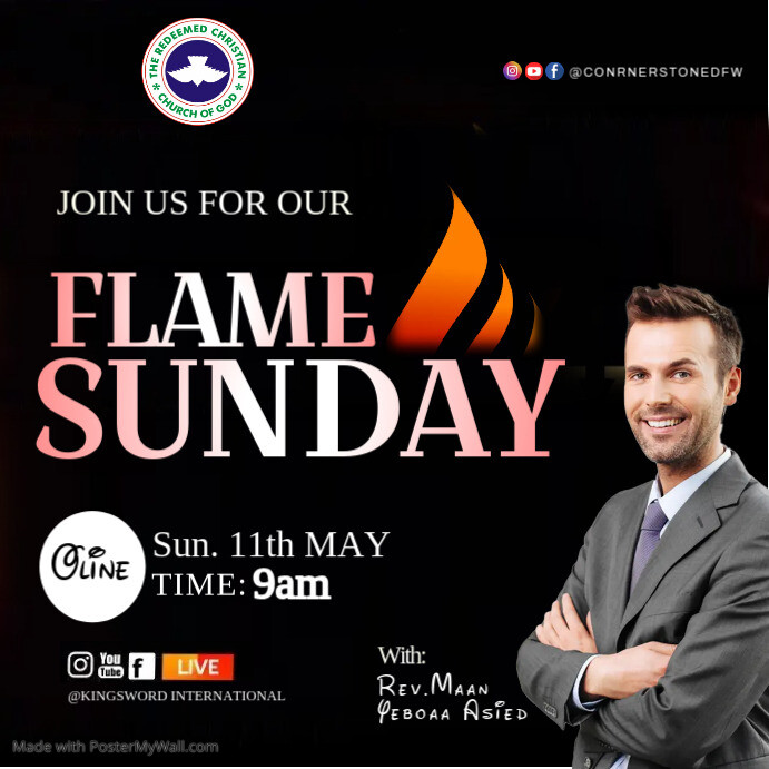 Copy of SUNDAY Church Flyer | PosterMyWall