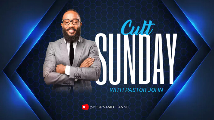 Sunday cult thumbnail Template | PosterMyWall